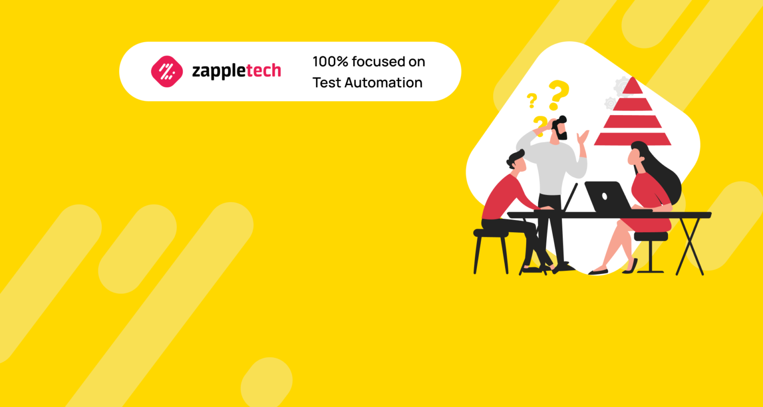 QA test automation software concept - DevOps testing pyramid